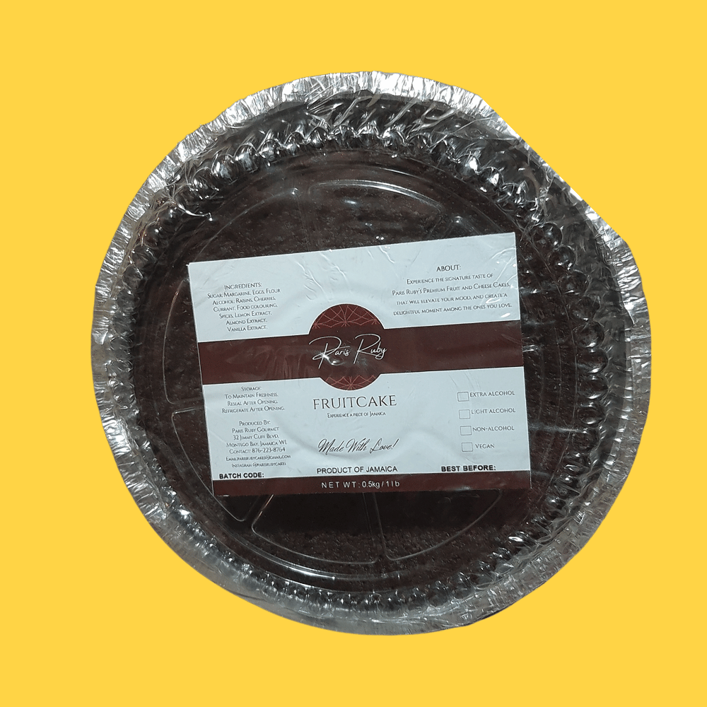 Paris Ruby Fruitcake - 1 LB [Express Shipping Recommended] – Jamaican Care Packages