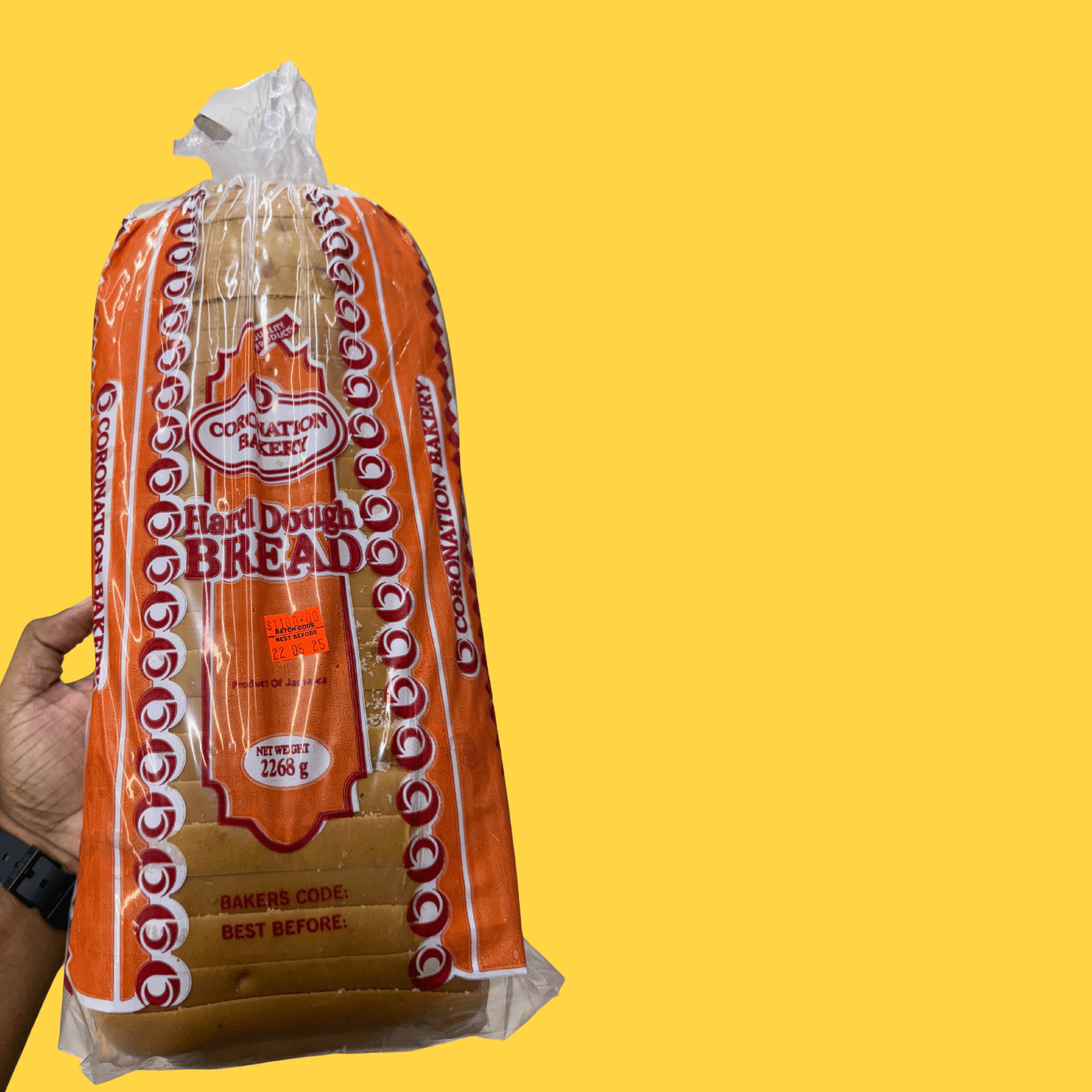 Coronation Bakery - Hard Dough Bread Large - (2.2 kg) [Express Shippin ...