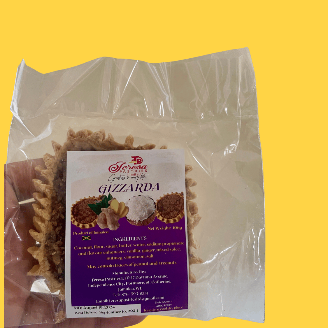 Gizzarda - Teresa Pastries (3 Pack) - [Express Shipping Required ...