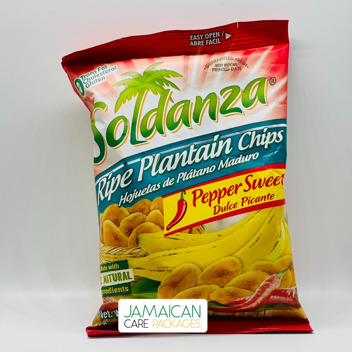 Ripe Plantain Pepper Chips - Soldanza (3 Pack) – Jamaican Care Packages